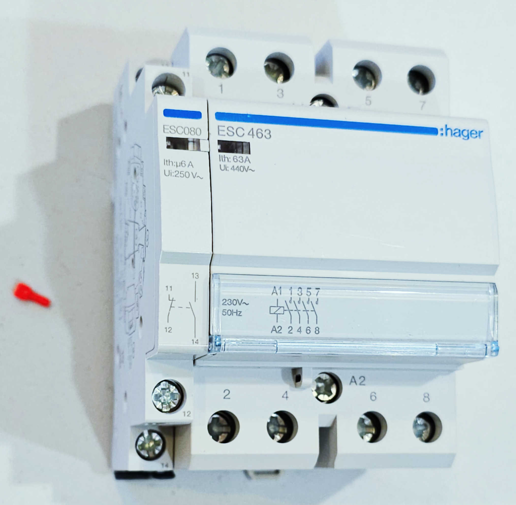 Kontaktorius magnetinis paleidikliui MODUL 3F vald 220V 25A 5,5kW ...
