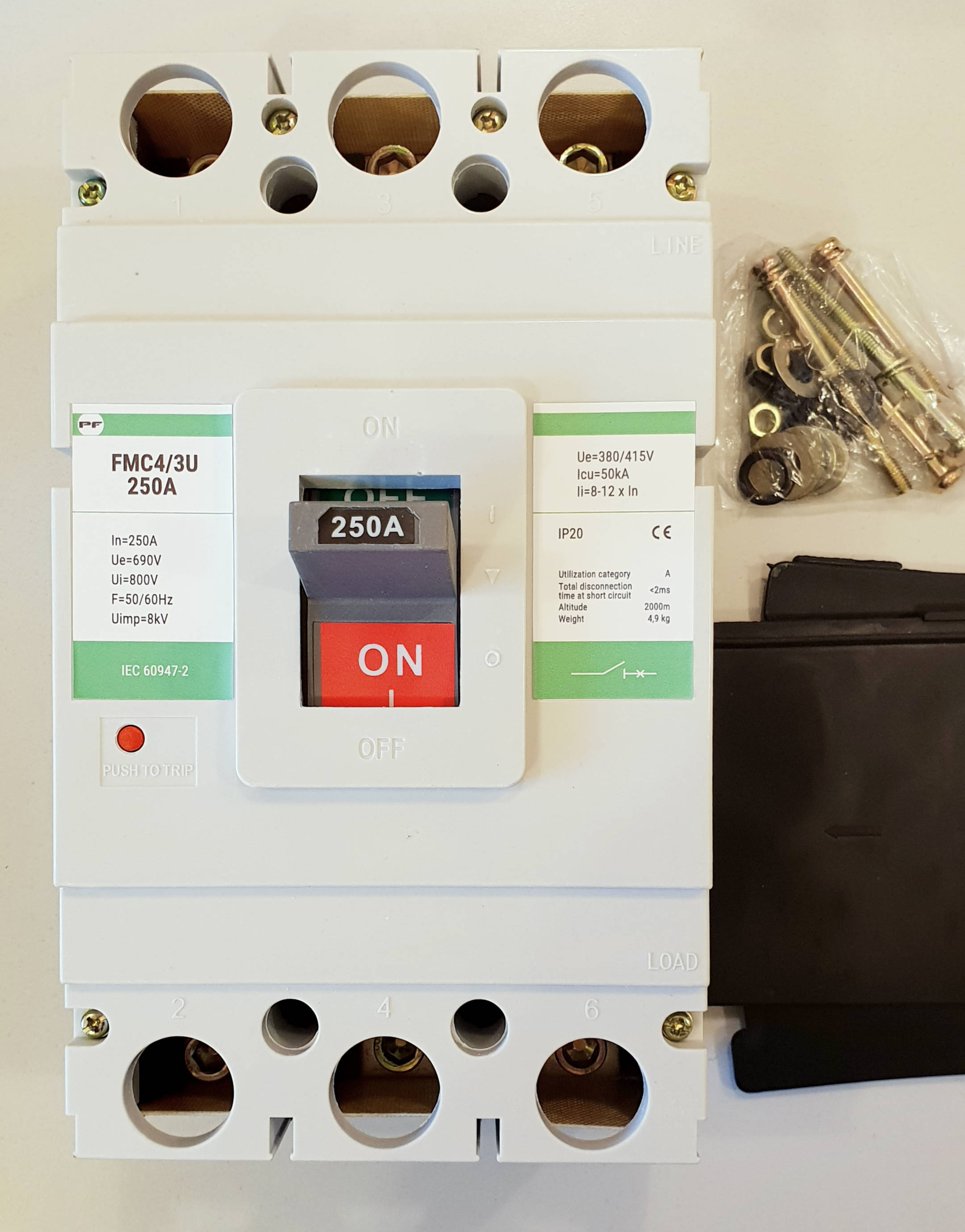 Jungikl automat 3F 250A 36kA FMC4/3U (FMC4/3U-250A)